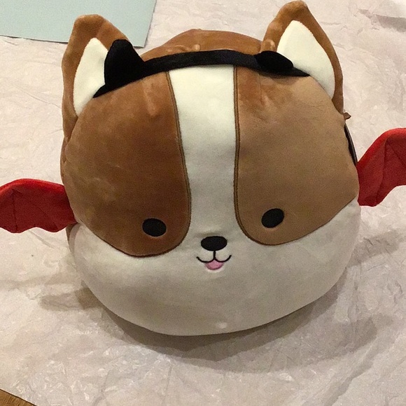 Squishmallows | Toys | Squishmallow Reginald Devil Corgi 4inch Hallmark ...